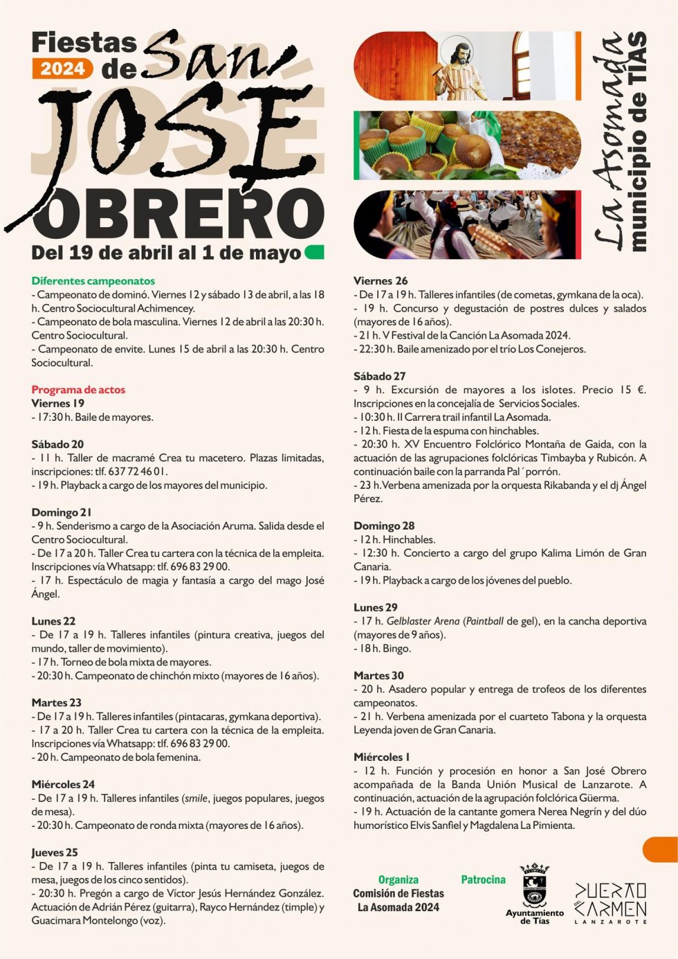 Village Fiestas in La Asomada - Lanzarote Villa Choice